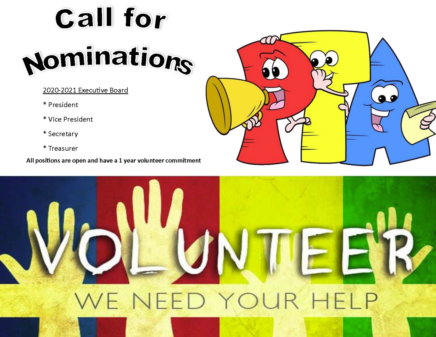 ACCEPTING NOMINATIONS – HOME OF THE REDHAWKS